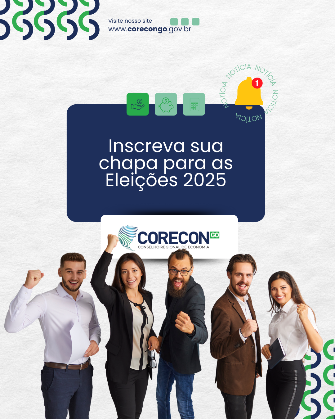 Corecon Goiás abre inscrições de chapas para as Eleições 2025 ...